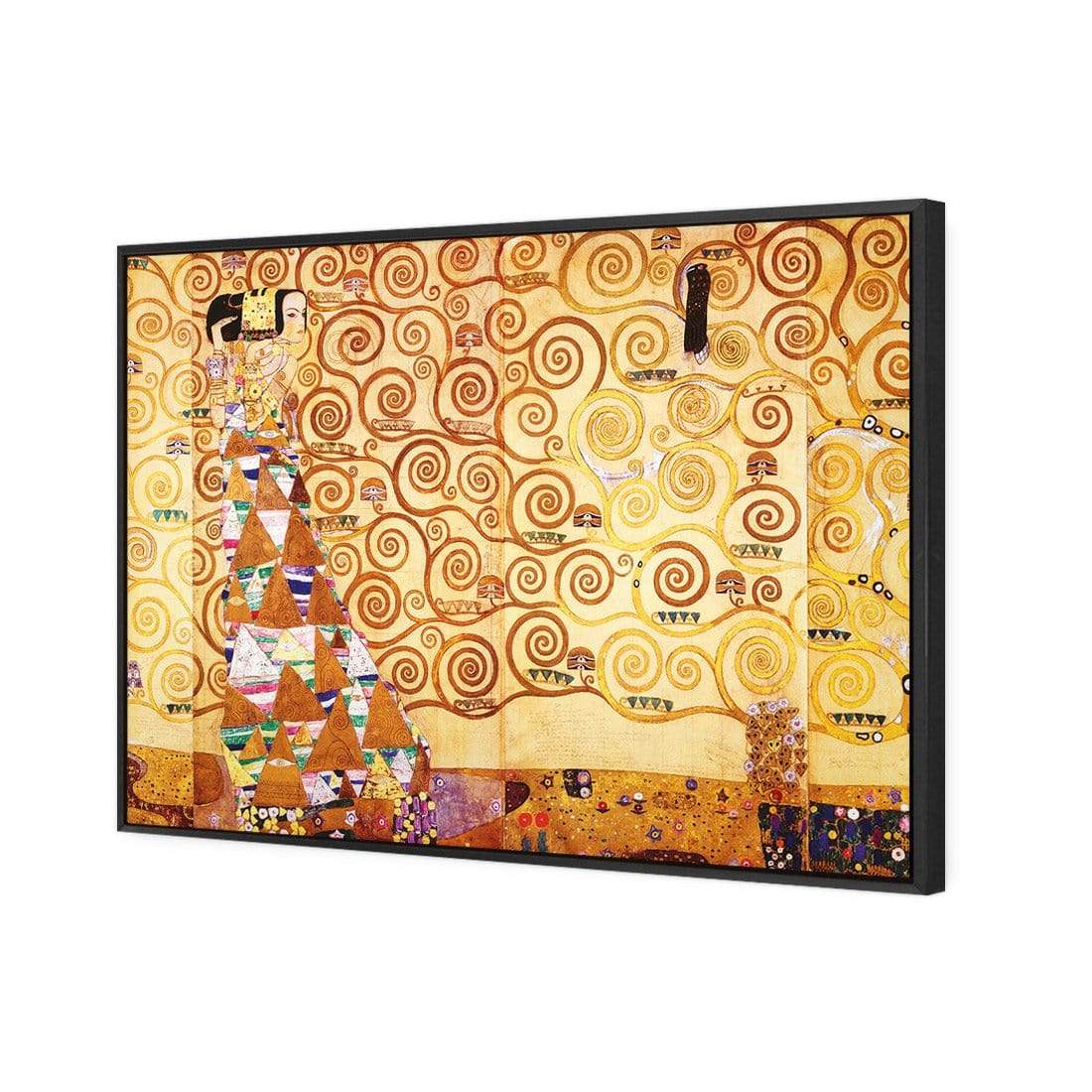 Stoclet Frieze - Expectation By Gustav Klimt Wall Art | The Canvas Art ...